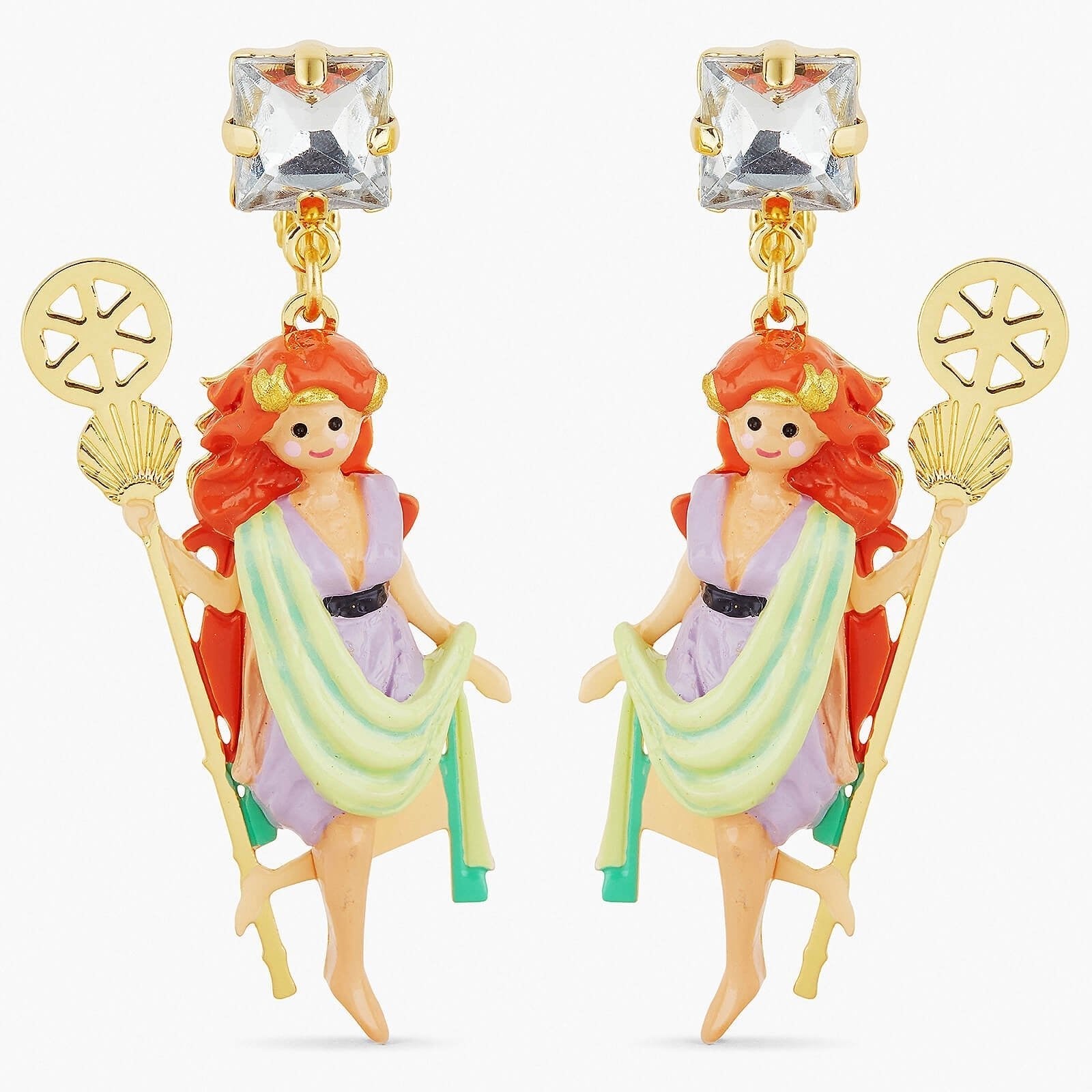 Aphrodite Post Earrings | APPD1051 | Les Néréides Australia – Les Nereides
