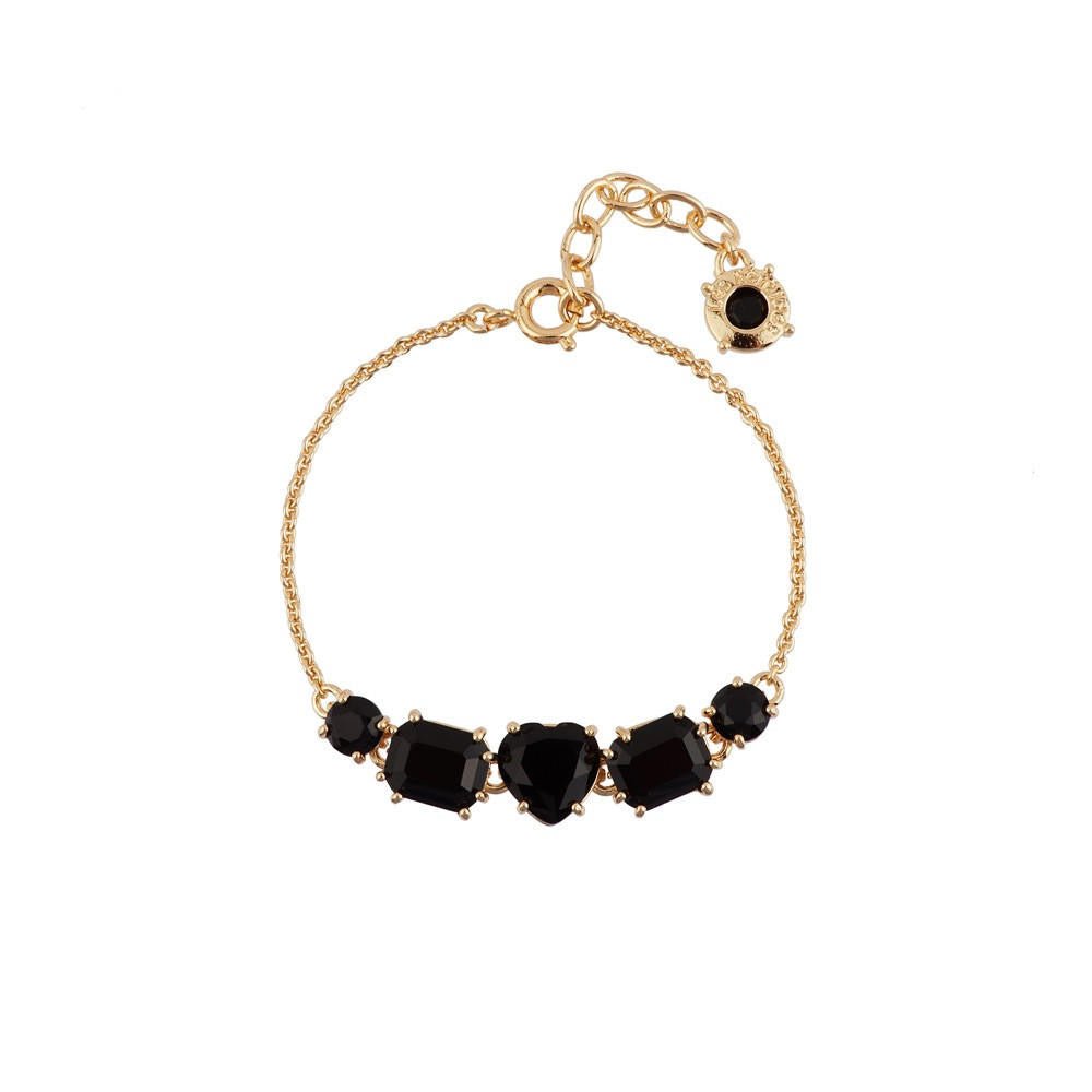 Shop the Black 5 Stones La Diamantine Thin Bracelet from Les Nereides ...