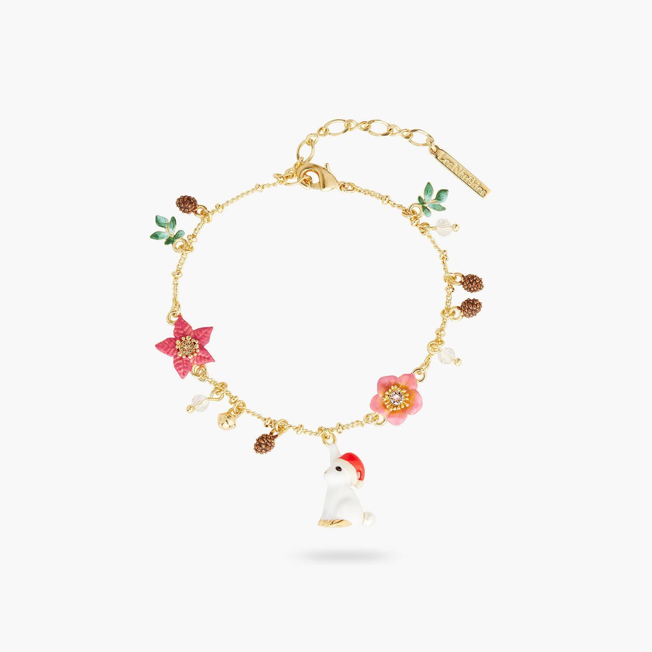 Shop Enchanted Christmas Rabbit Charm Bracelet | Les Nereides Ecommerce SEO